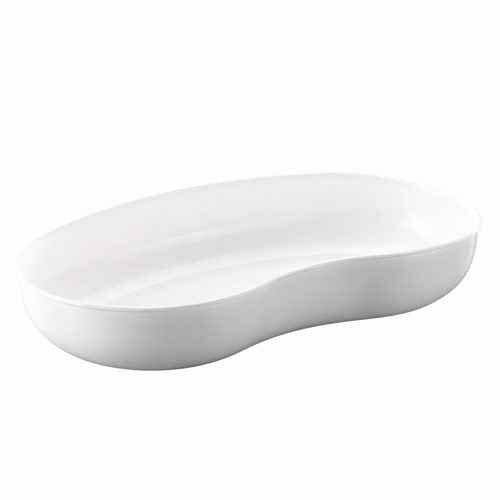 White Large Plastic Kidney Dish – UKMEDI