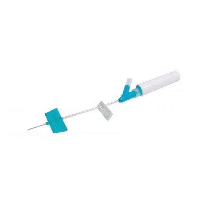 22g 3/4 inch BD Saf-T-Intima Safety IV Catheter System with Y Adapter ...